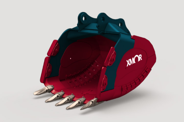 XMOR® BHB Series – backhoe buckets with low wieght - XMOR