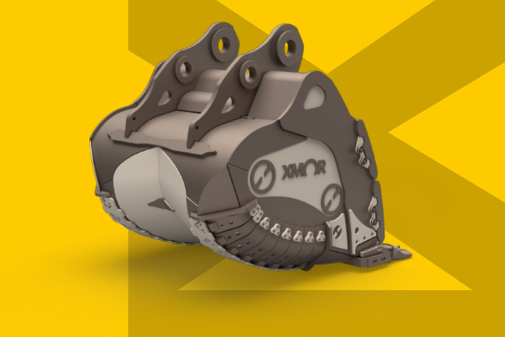 XMOR® BHC bucket for heavy duty mining - XMOR
