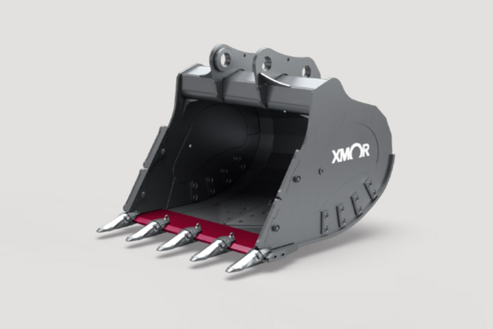 Get an edge in excavation with the XMOR® BHX bucket - XMOR